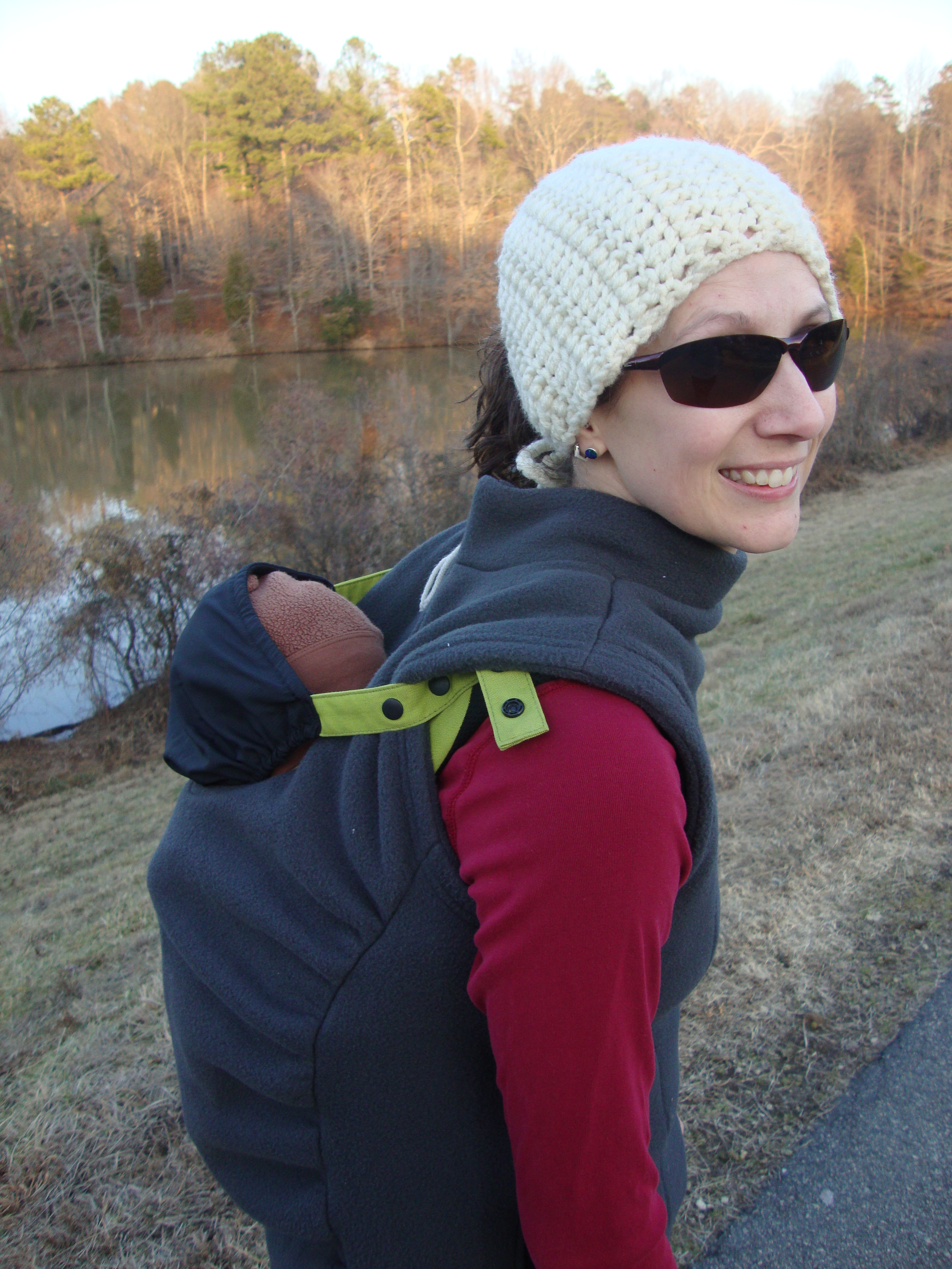 Review: The Peekaru Fleece Baby Carrier Cover | Cragmama