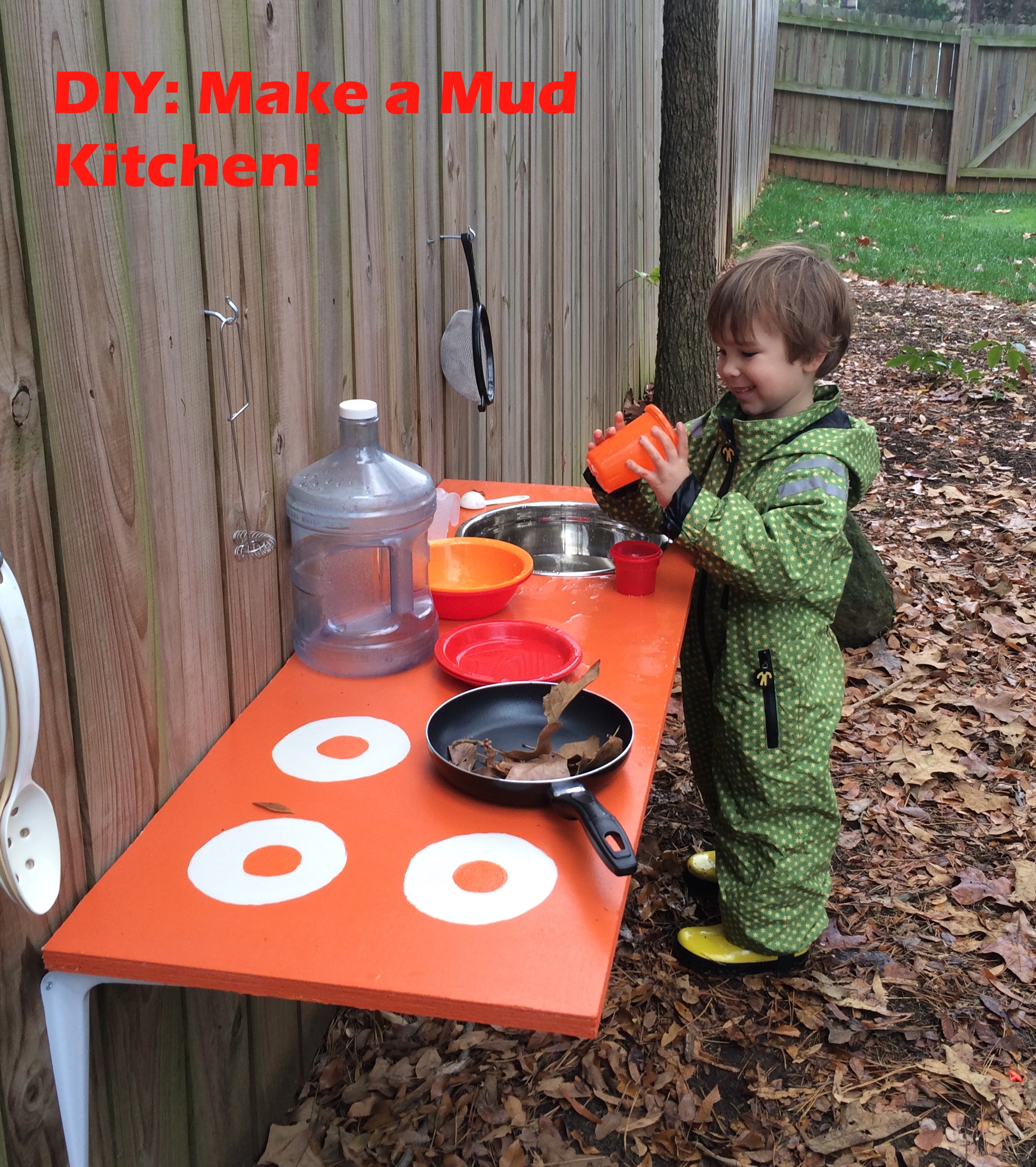 DIY Backyard Adventures: Let’s Make A Mud Kitchen! | Cragmama