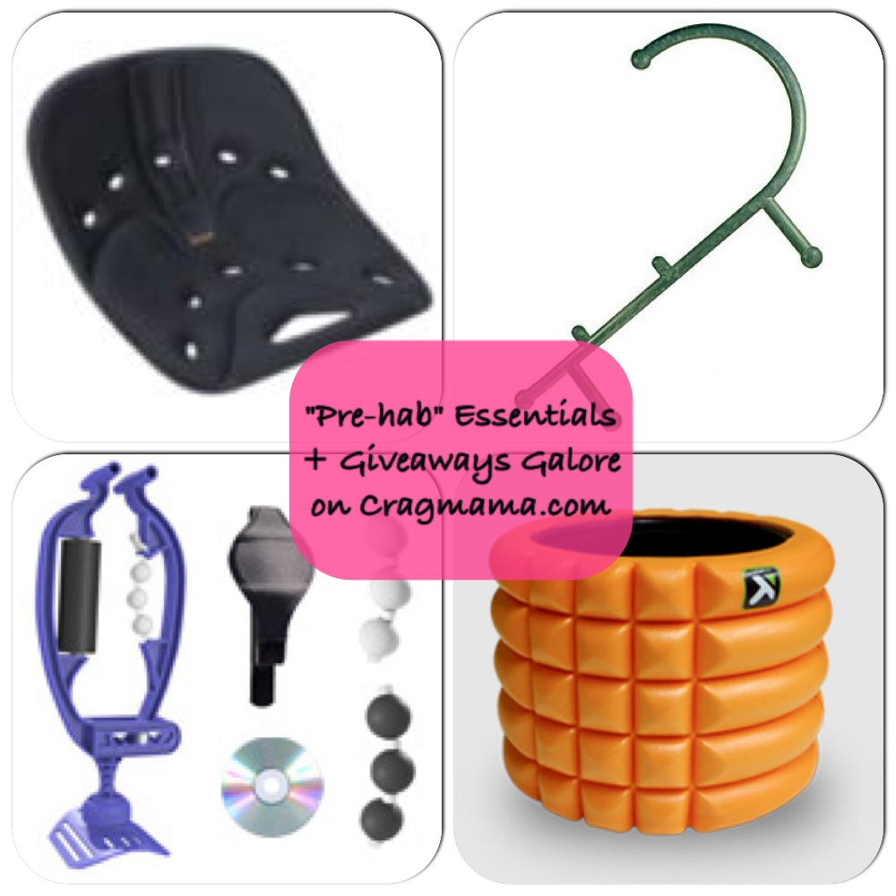 The Latest in “Pre-hab” Products…and Giveaways Galore! | Cragmama