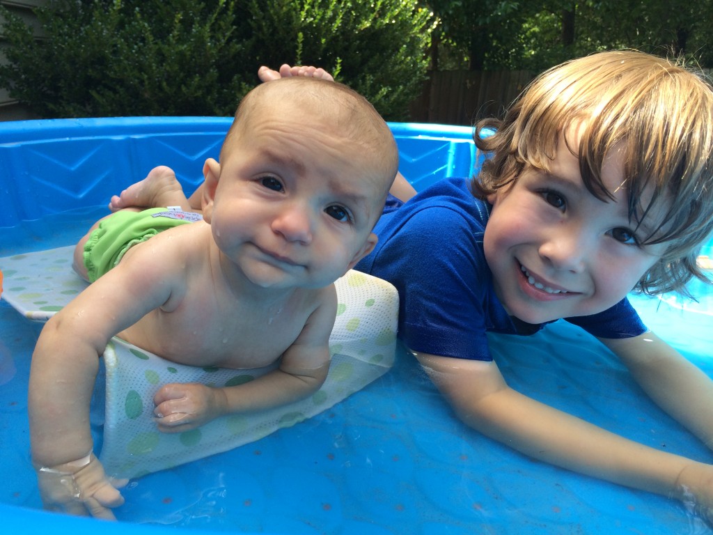 5 Ways to Have Fun With a Cheap Plastic Pool | Cragmama