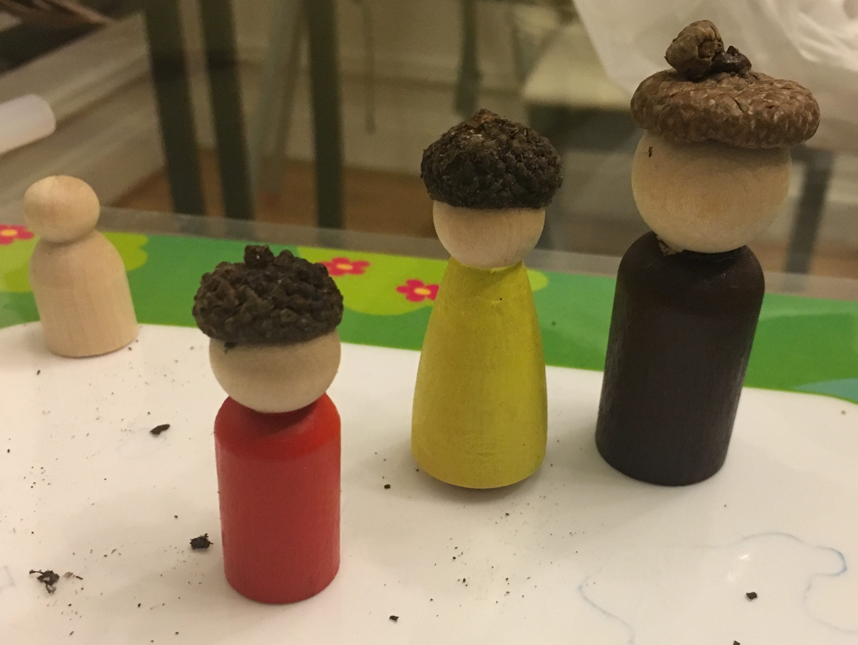 Wooden Acorn People Tutorial | Cragmama